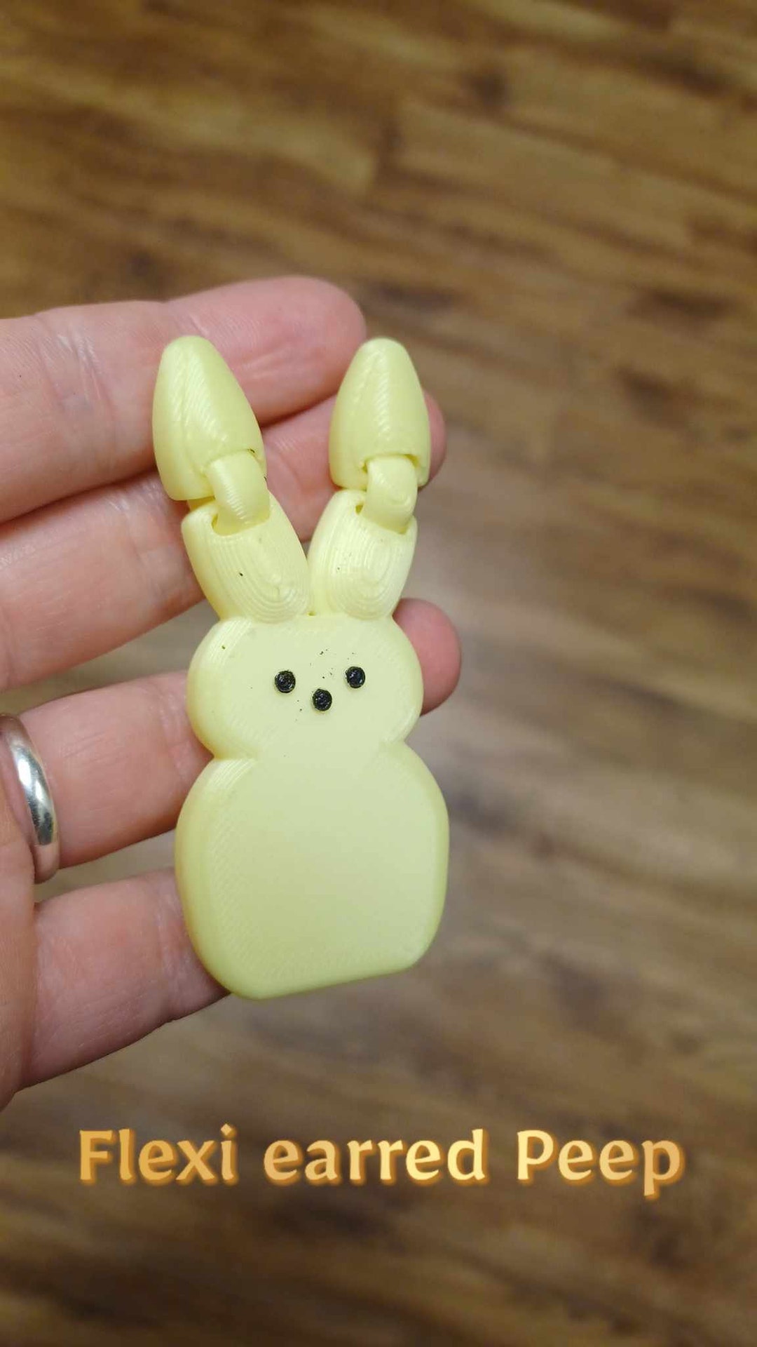 Peep Bunny Fidget / Flexi Bunny / Easter Fidget / Digital Download ...