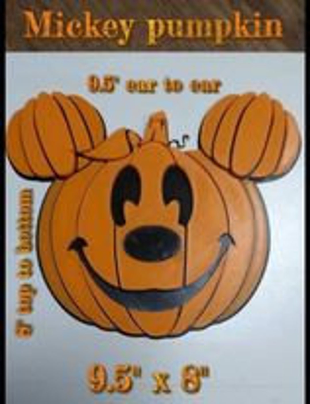 Mickey Pumpkin 3d Print File/ Digital Download for 3d Printing/ Mickey ...