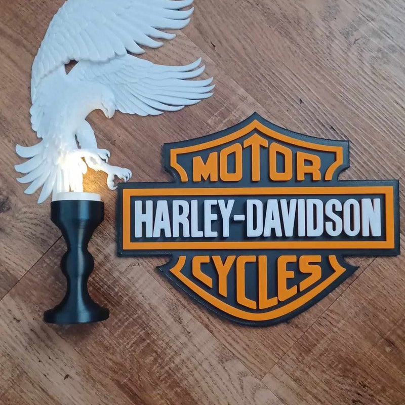 Harley Davidson 3d Stl Files - Etsy