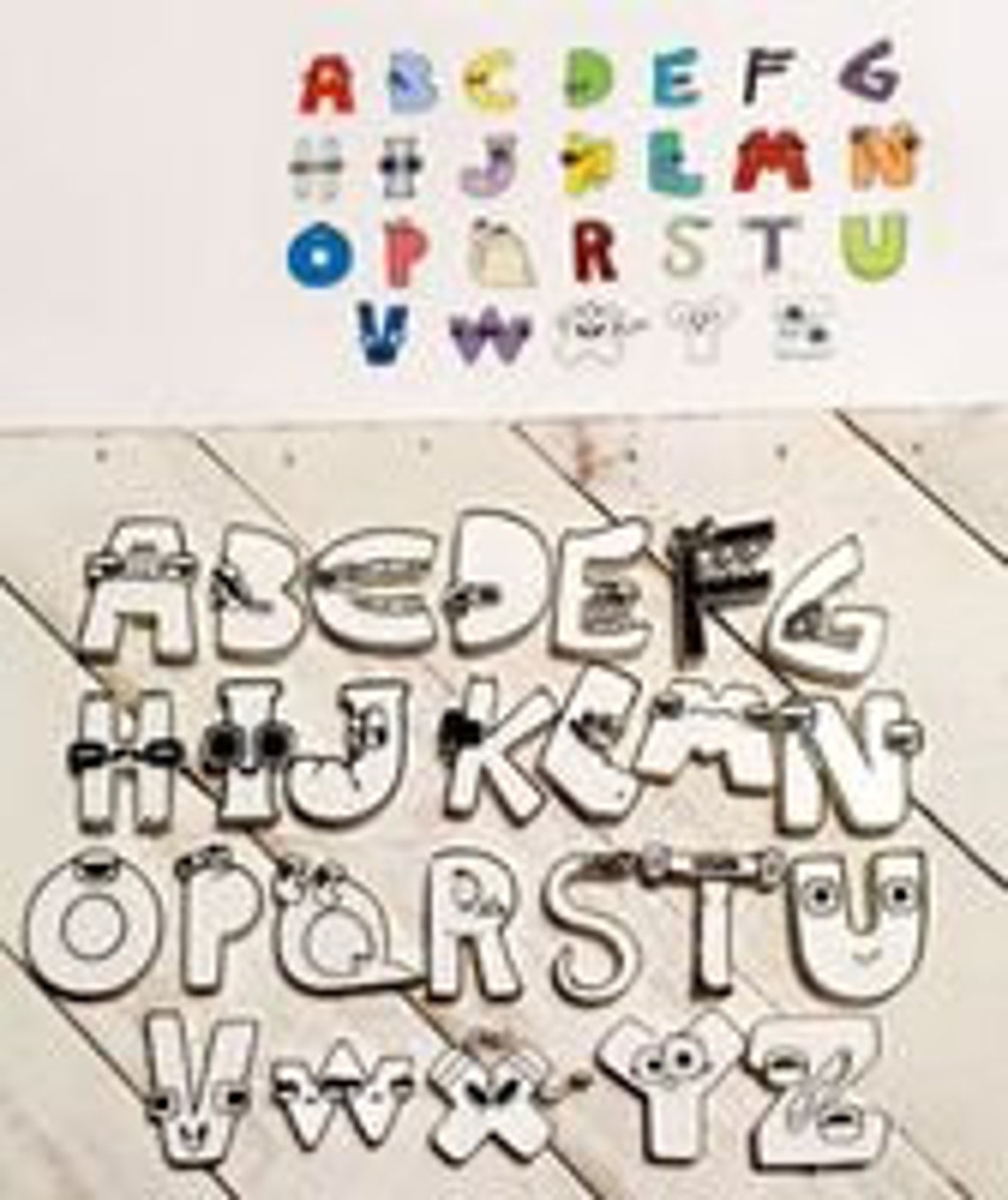 Alphabet Lore and Number Lore Digital Download Bundle A-Z and 0-9 3D ...