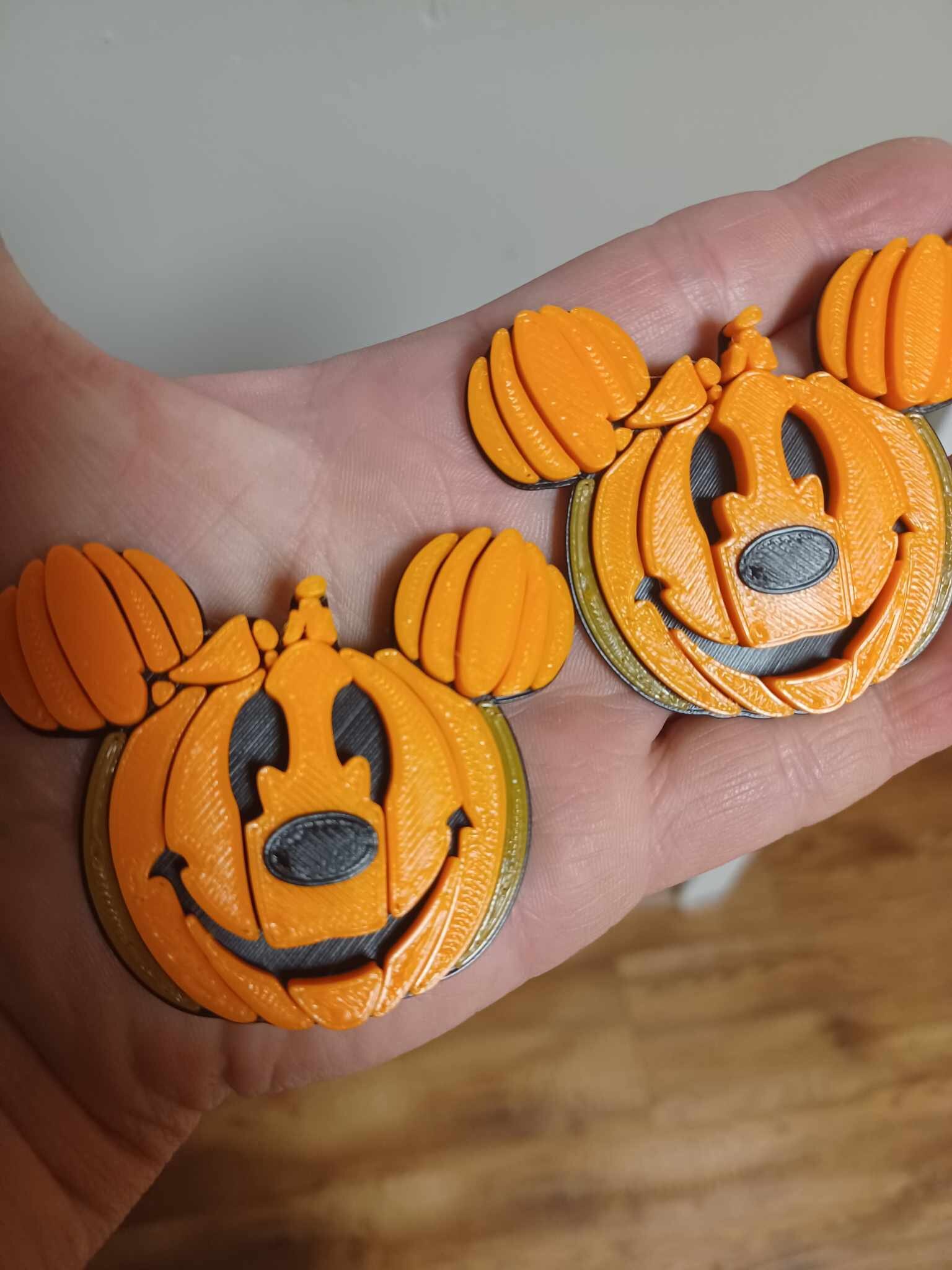 Mickey Pumpkin 3d Print File/ Digital Download for 3d Printing/ Mickey ...