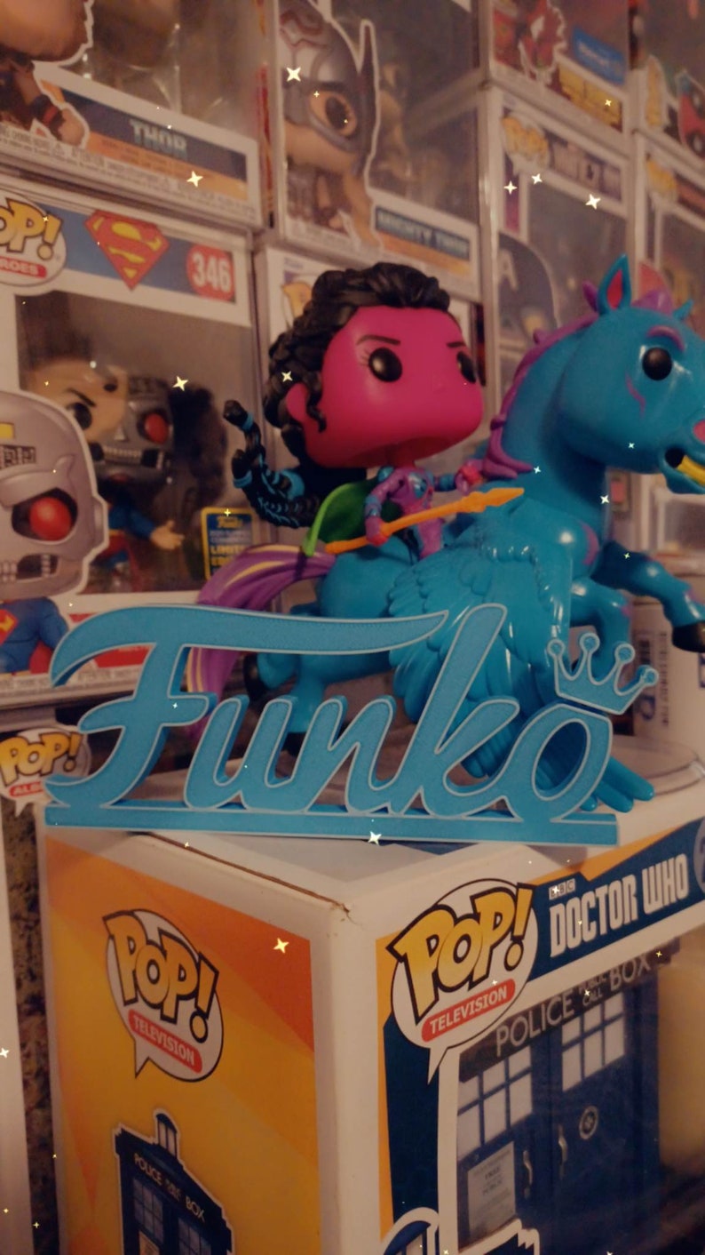 Funko Pop Logo Sign Digital File Only for 3D Printing Wall Decor/ Cake ...