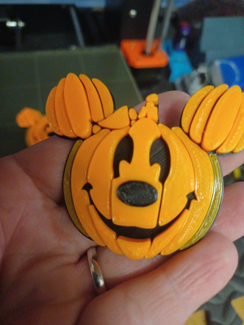 Mickey Pumpkin 3d Print File/ Digital Download for 3d Printing/ Mickey ...