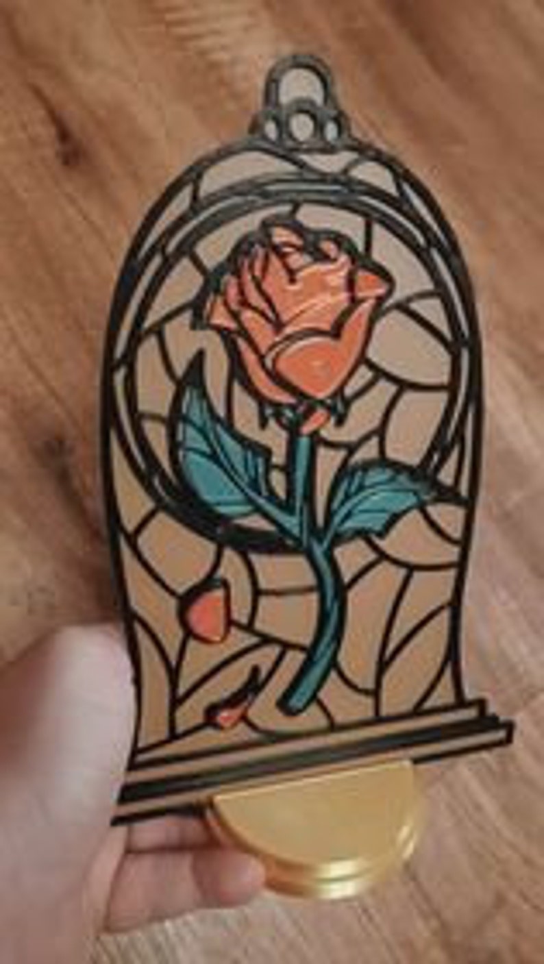 Enchanted Rose File for 3D Printing / 2 Versions / Beautiful ...