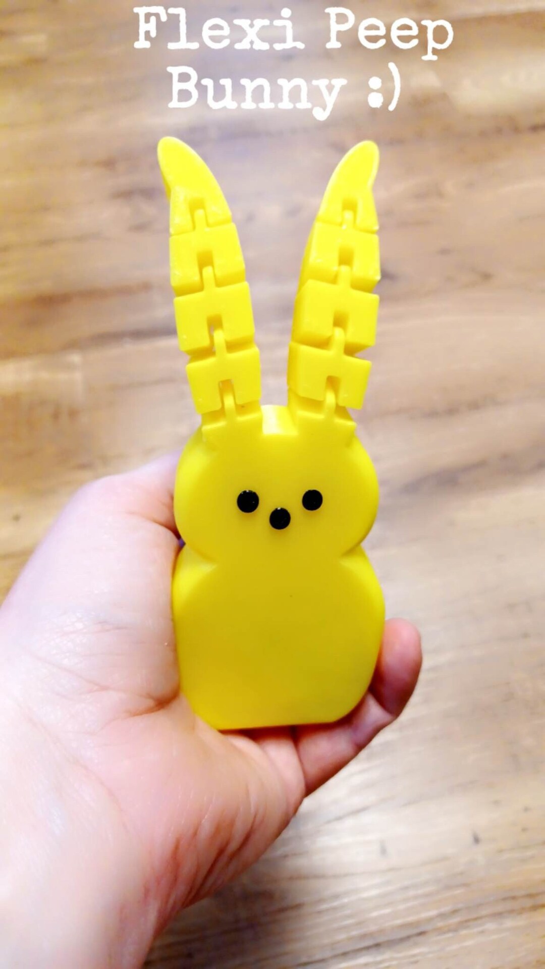 Peeps Bunny With Flexi Ears STL File Digital Item Only No Physical Item ...