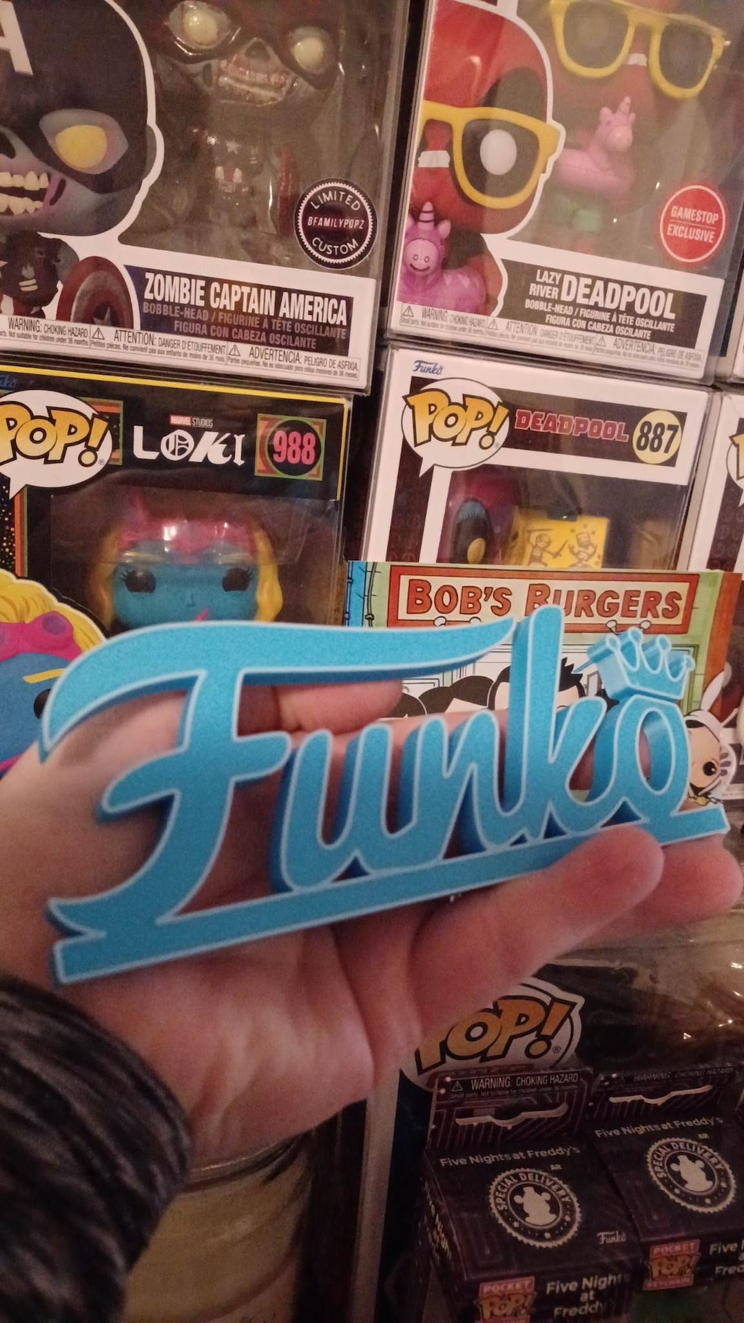 Funko Pop Logo Sign Digital File Only for 3D Printing Wall Decor/ Cake ...