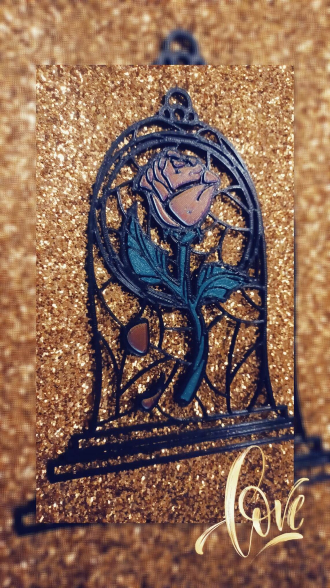 Enchanted Rose File for 3D Printing / 2 Versions / Beautiful ...