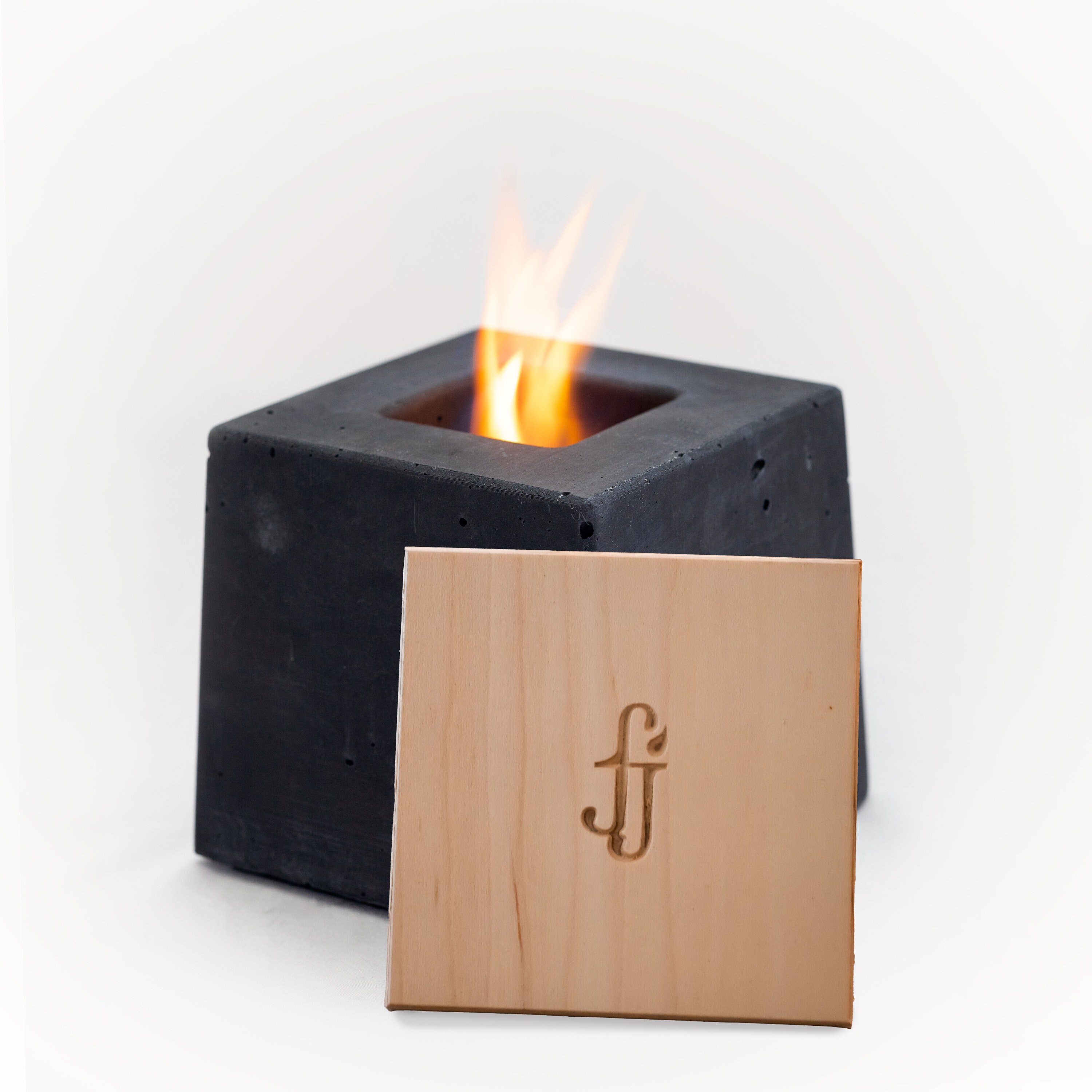 Black Tabletop Indoor Fireplace Portable Outdoor Decoration Modern ...