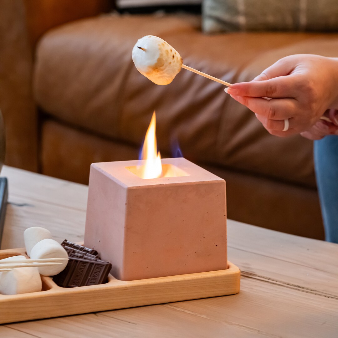 Pink Indoor Firepit Gift Bachelorette Party Activity Bridesmaid ...