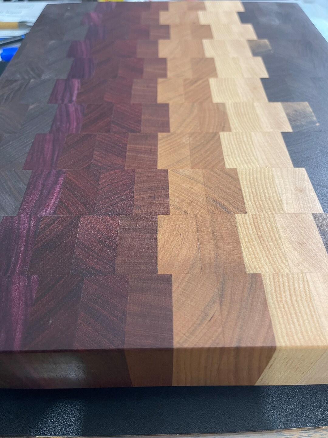 End Grain Butcher Block Cutting Board - Etsy Australia