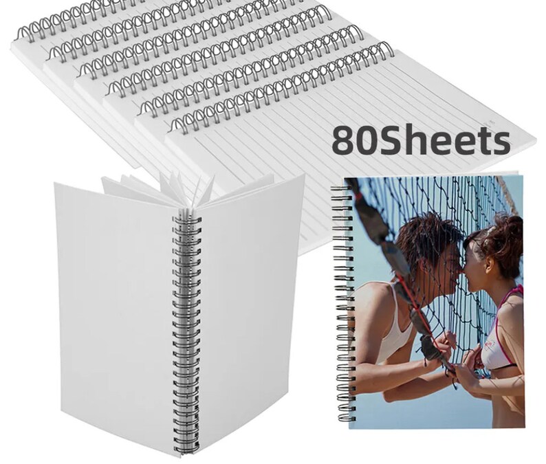 Wholesale Spiral Bound A5 Sublimation Blanks Product Items Fabric ...