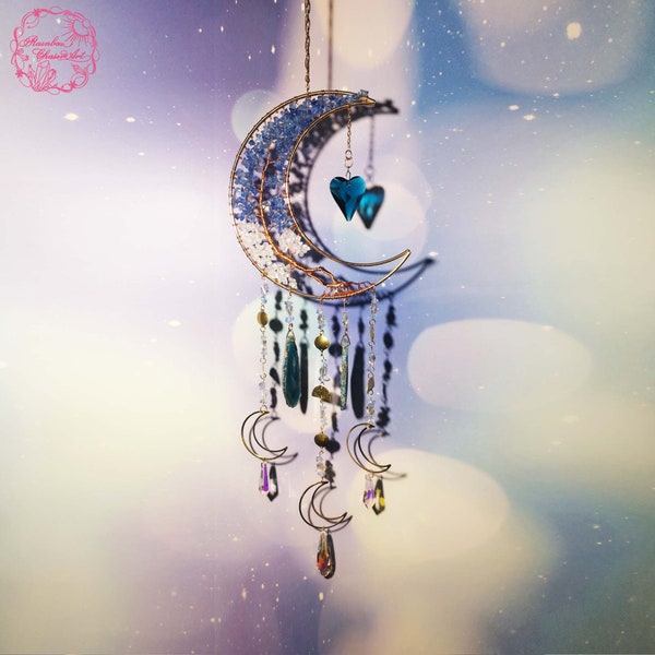 Crystal Dream Catcher - Etsy