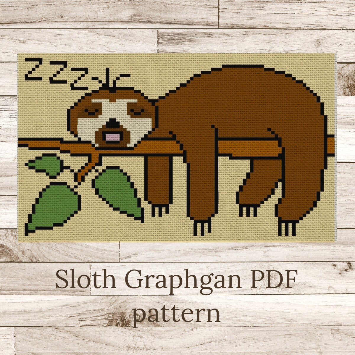 Sloth Blanket Crochet Pattern - Etsy