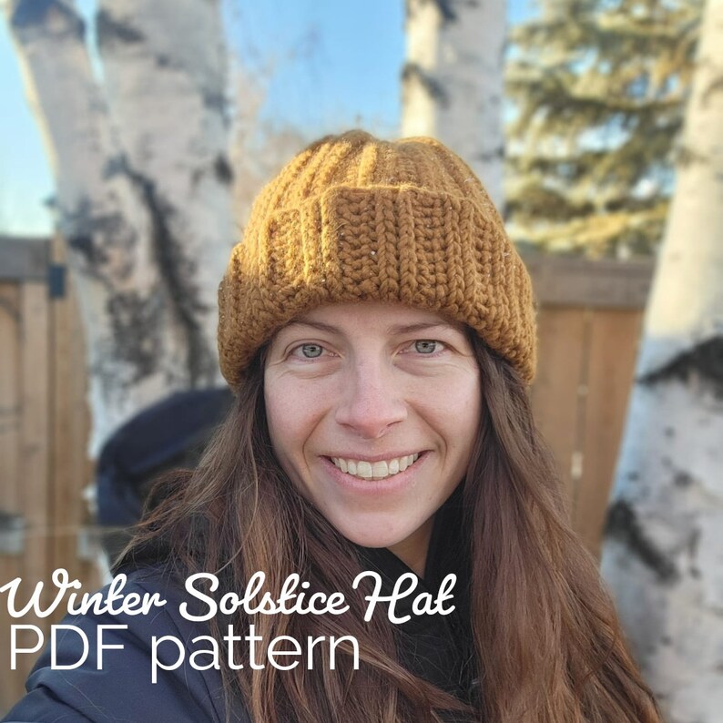 Winter Solstice Crochet Hat Pattern - Etsy