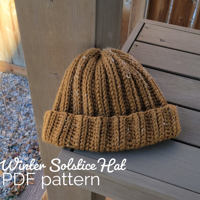 Winter Solstice Crochet Hat Pattern - Etsy