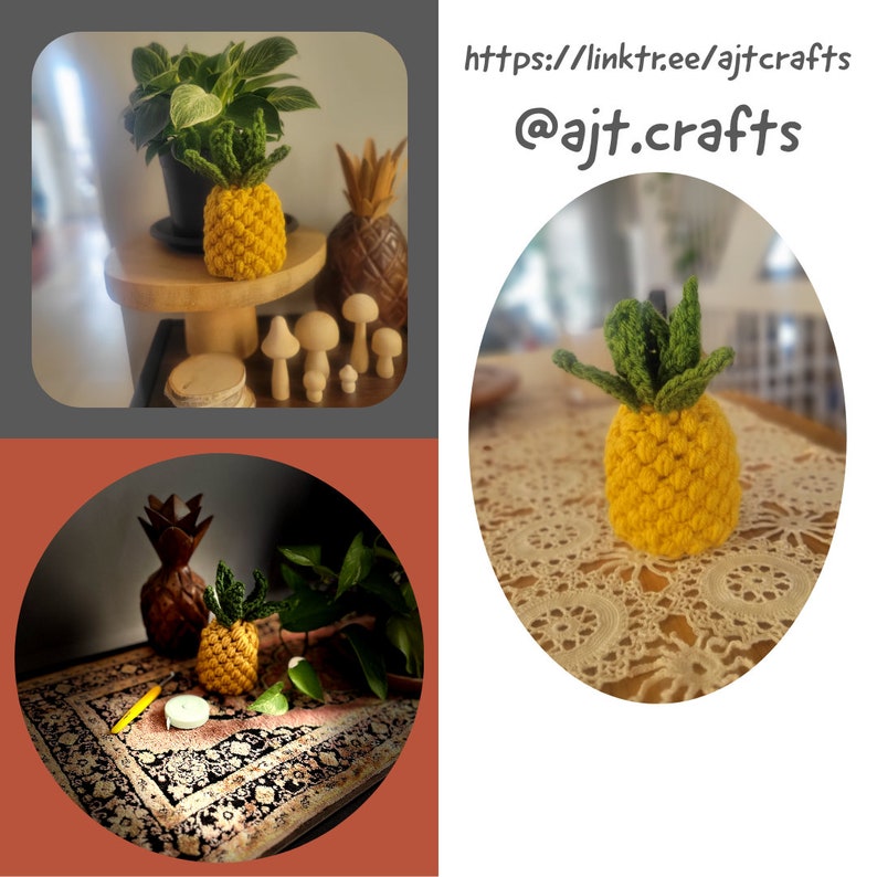 Crochet Pineapple Pattern - Etsy