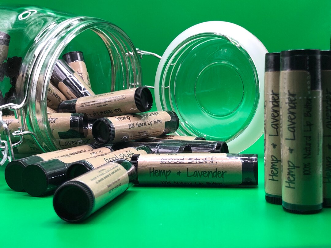Hemp & Lavender Lip Butter, Lip Balm, Chapstick - Etsy