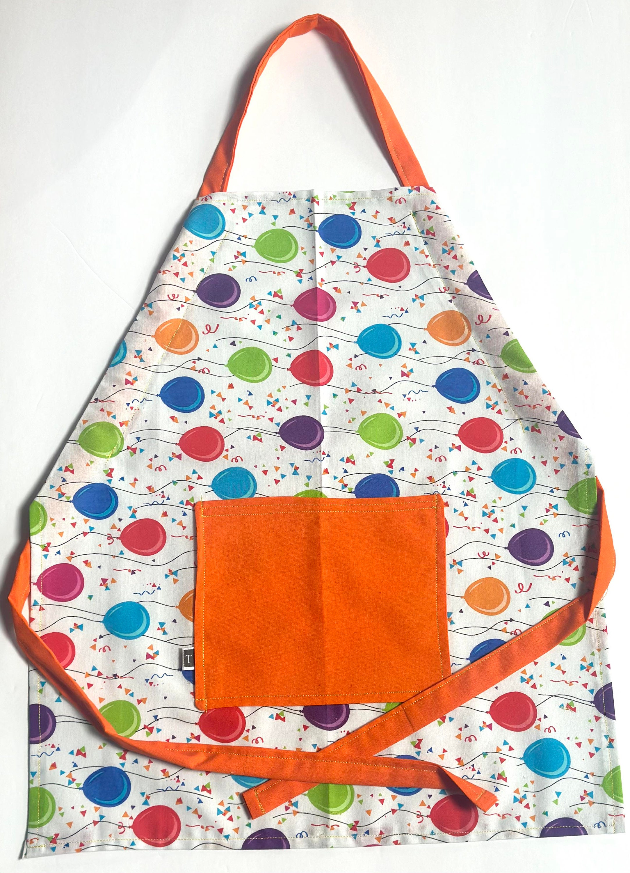 Handmade Kids Apron, Kids Art Smock, Art Party, Baking Party, Kid Apron ...