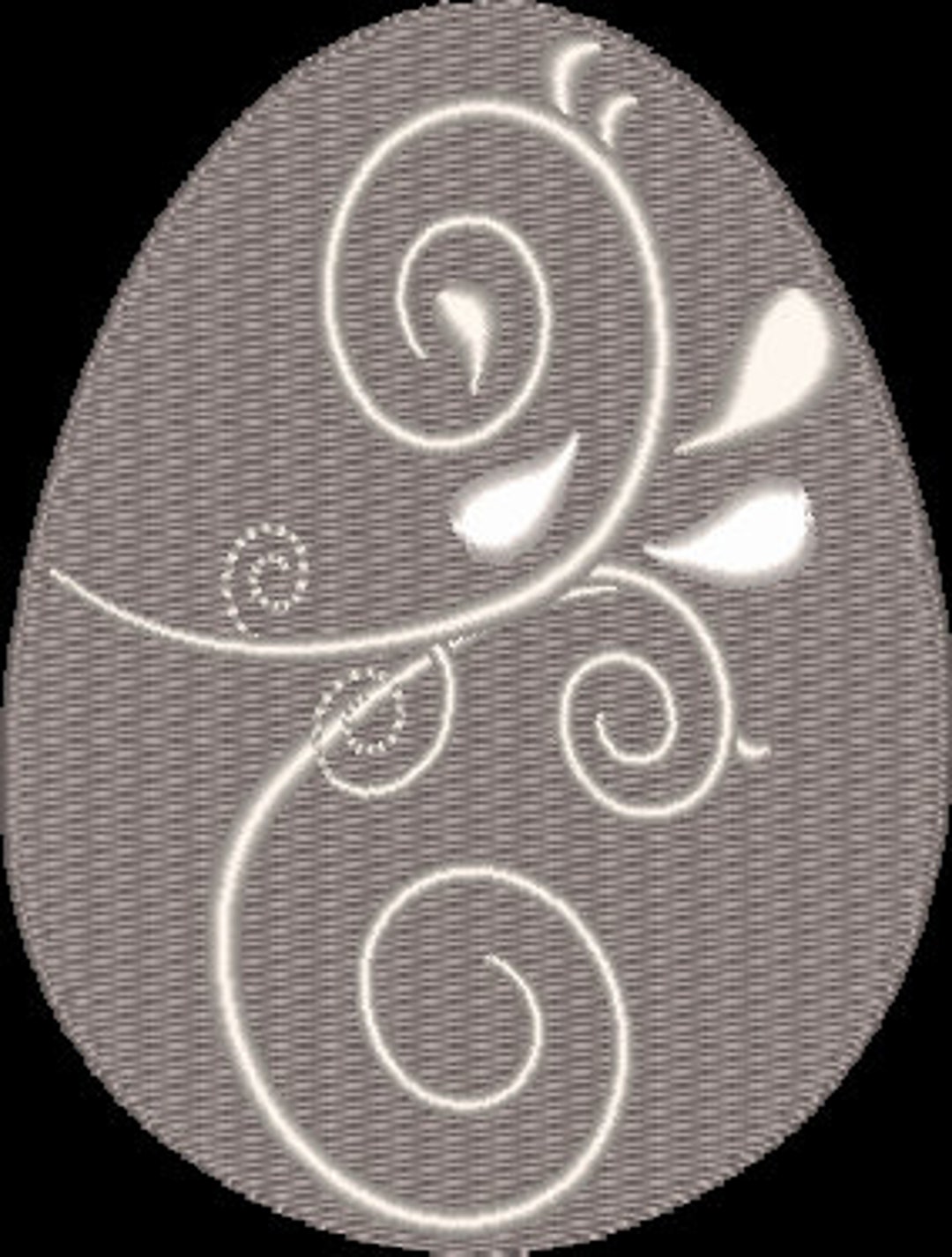 EASTER EGG Machine Embroidery Designs Pattern Set of 3 in 2 Sizes ...