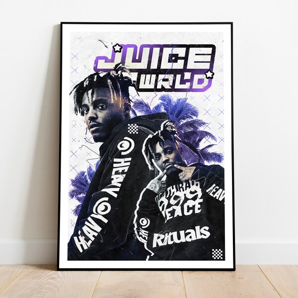 Juice Wrld Poster - Etsy