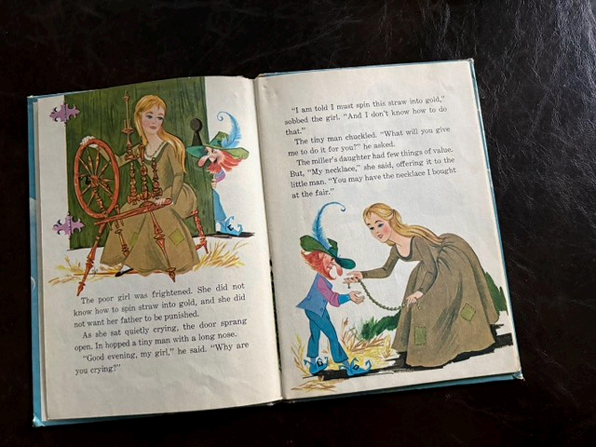 1965 Whitman BIG Tell-a-tale Rumpelstiltskin Book - Etsy