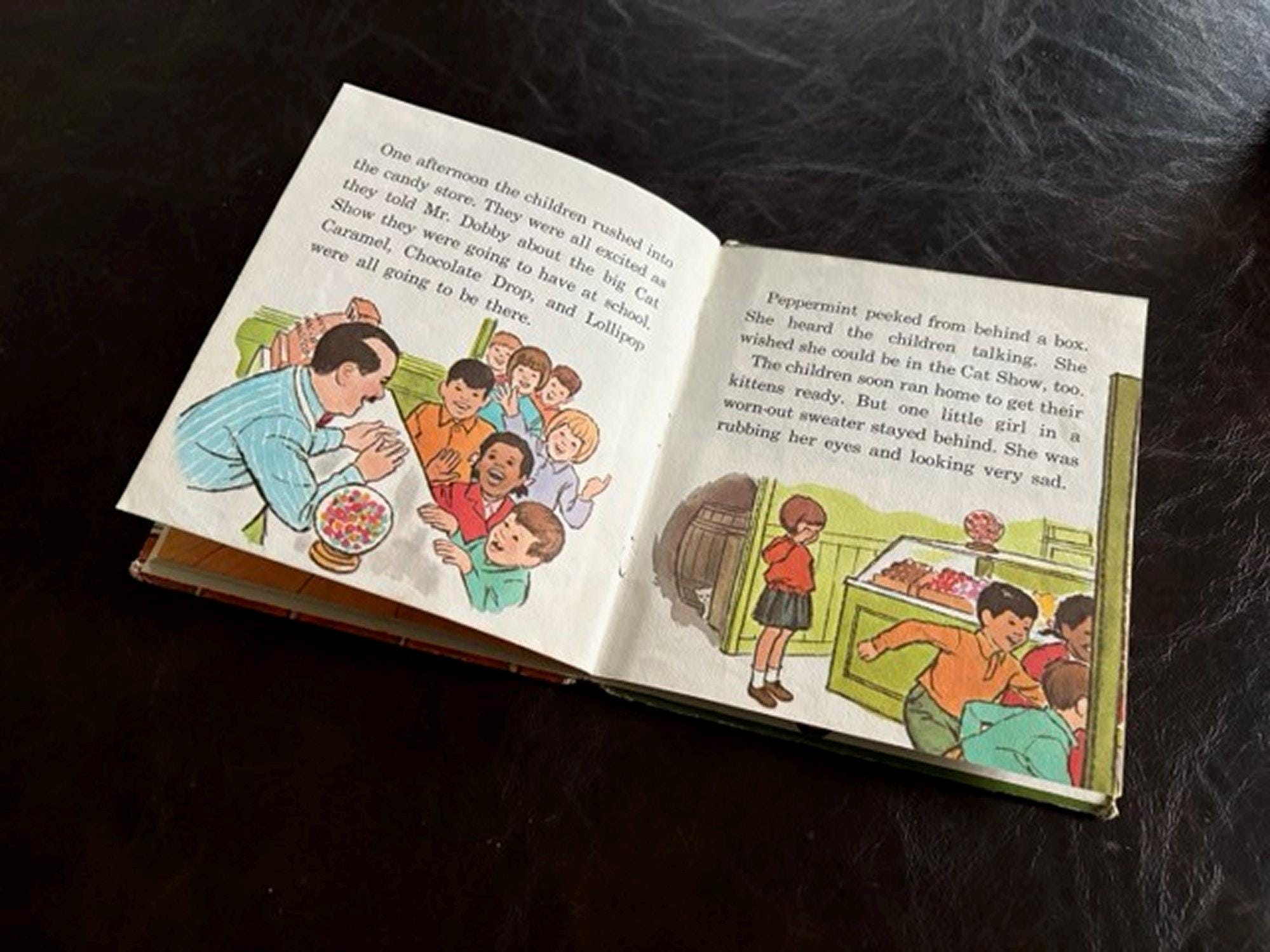 Vintage 1966 'peppermint' Whitman Tell-a-tale Book #2525 - Etsy