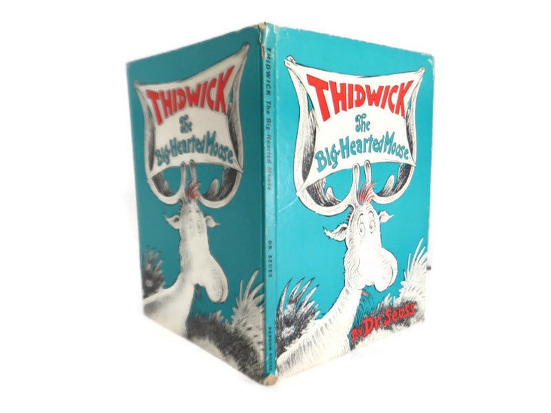 Vintage Dr. Seuss "thidwick the Big-hearted Moose" Book, 1948 - Etsy
