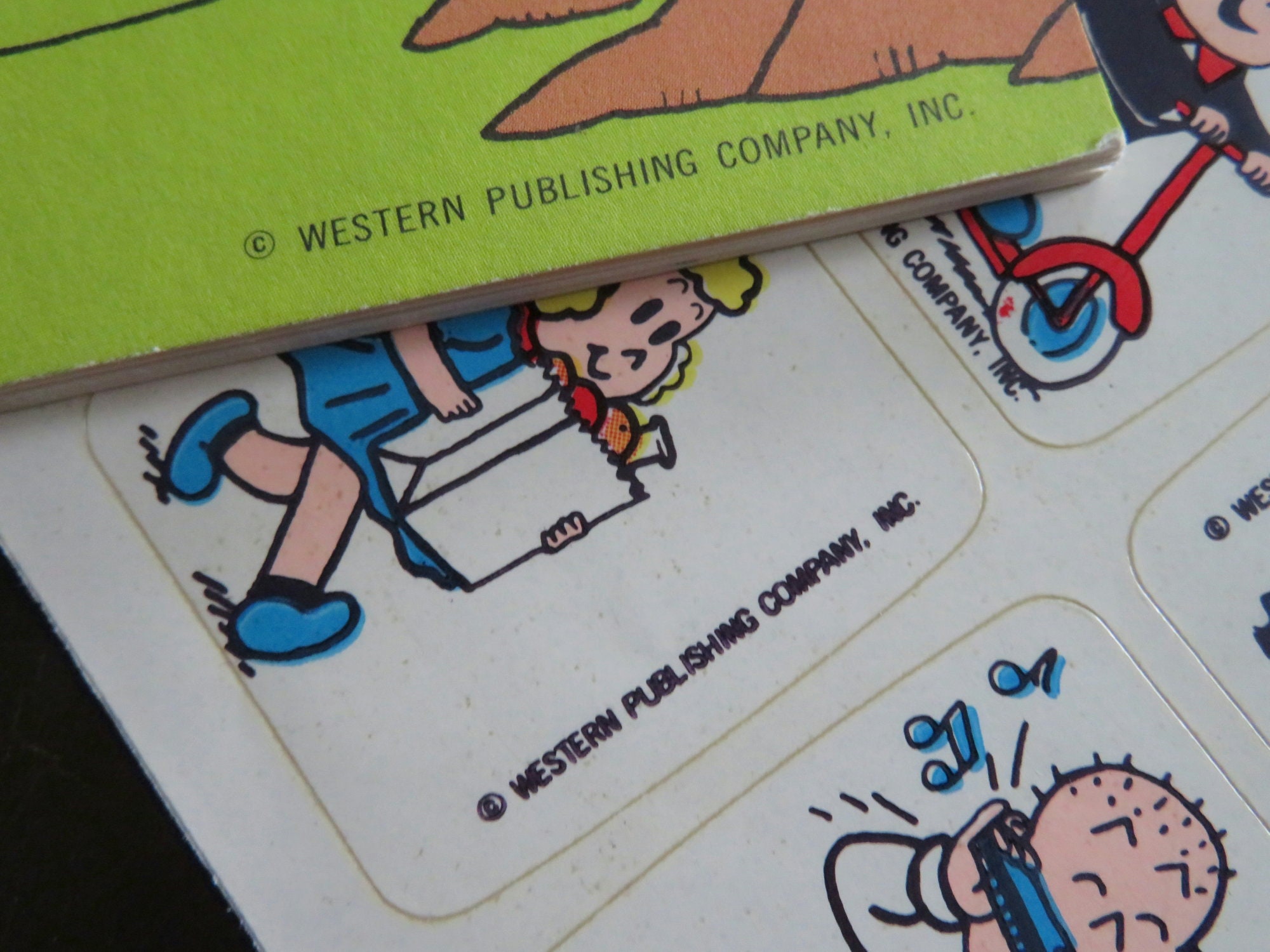 Vintage Little Lulu Coloring Book With Stickers Hallmark 25PF 140-2 ...