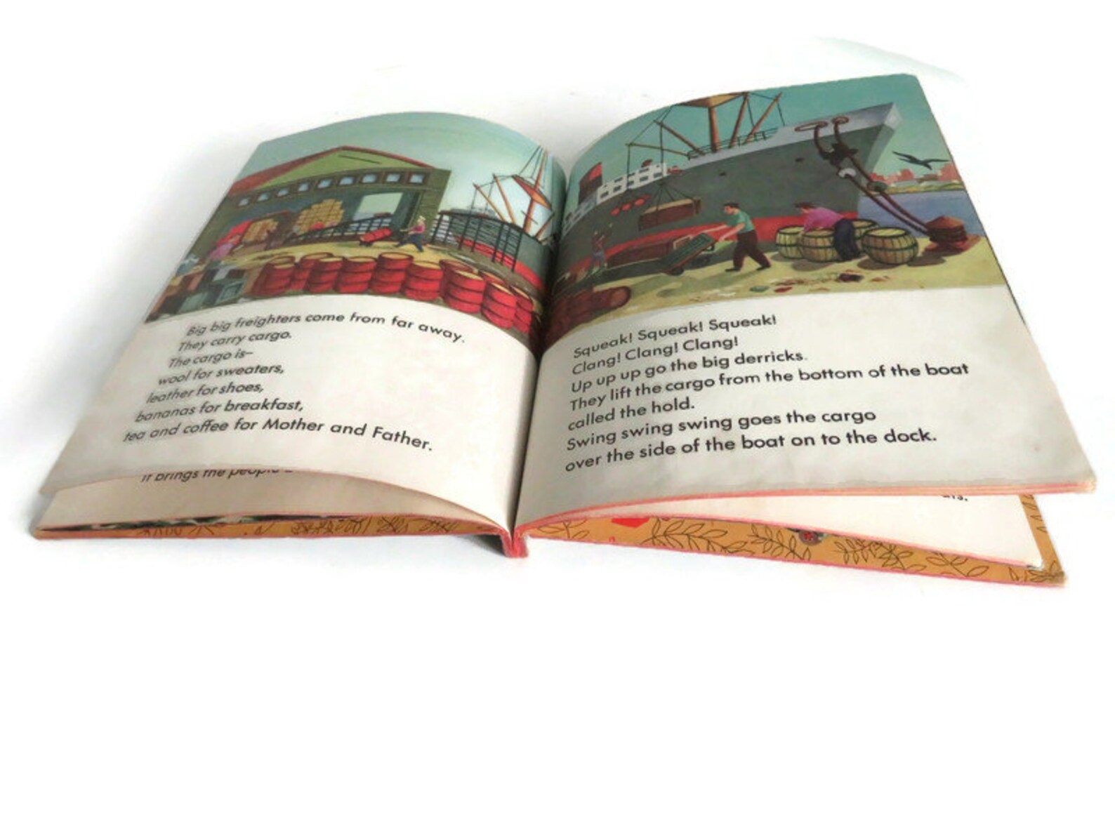 Vintage 'BOATS' A Little Golden Book 1st Edition 1951 Simon and ...