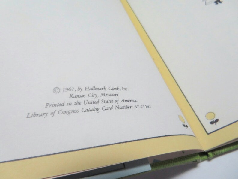 1967 Hallmark's A Little Book for and About Thoughtful People "all ...