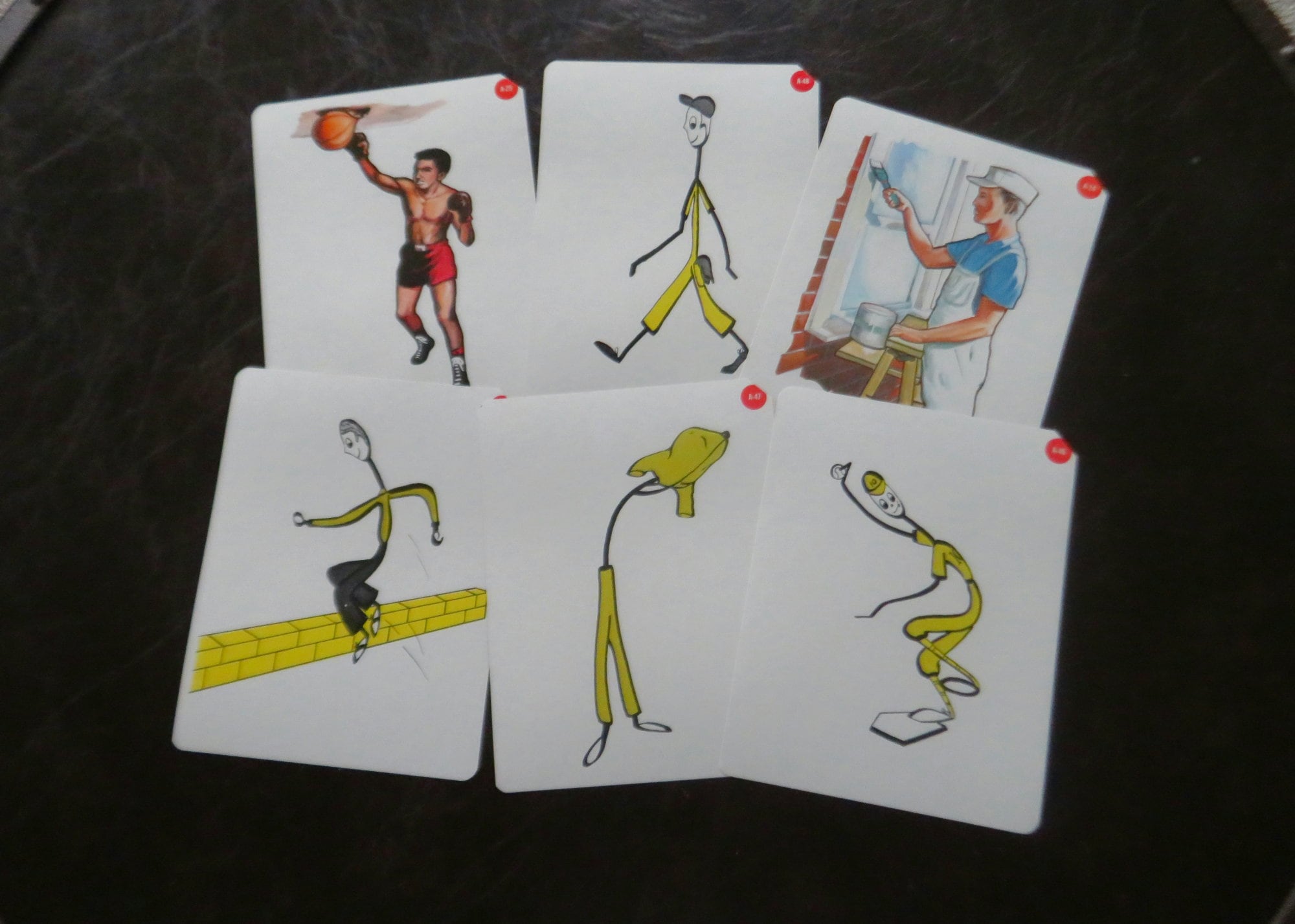 60 Vintage Assorted Peabody Language Development Kit Flash Cards Level ...