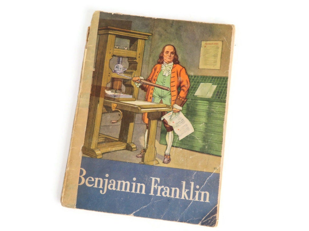 1950 Real People 'benjamin Franklin' Book by Frances Fullerton ...