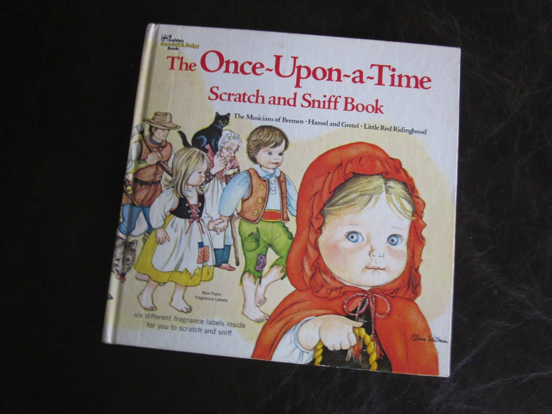 1978 Vintage 'the Once-upon-a-time' Book A Golden Scratch & Sniff Book ...