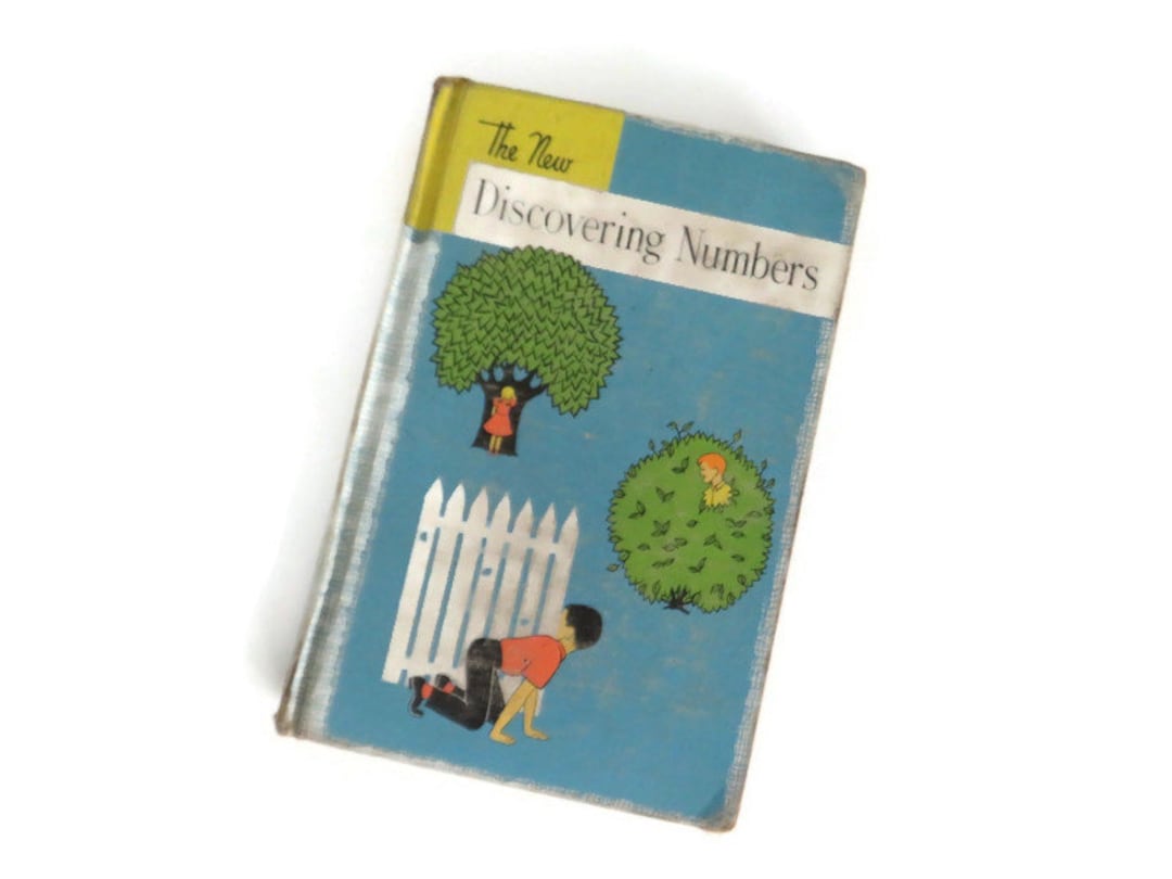 Vintage School Arithmetic Book 1956 'the New Discovering Numbers ...