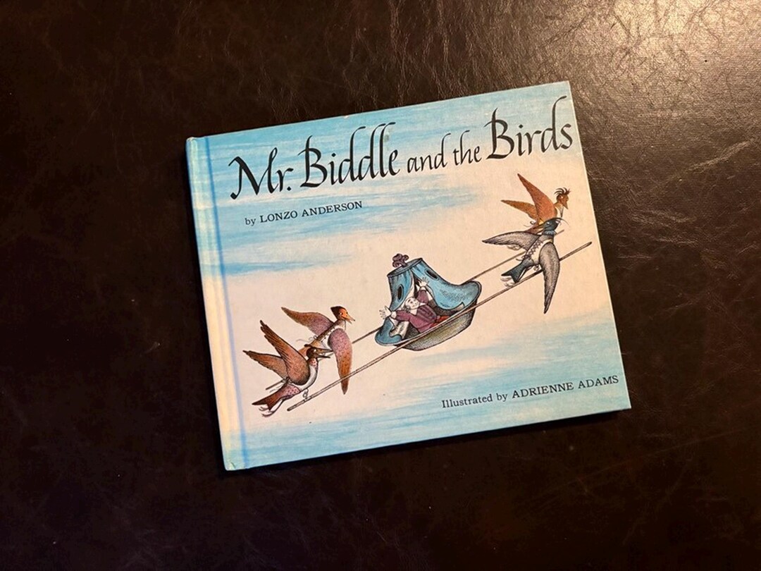 1971 'mr. Biddle and the Bird' Book by Lonzo Anderson - Etsy