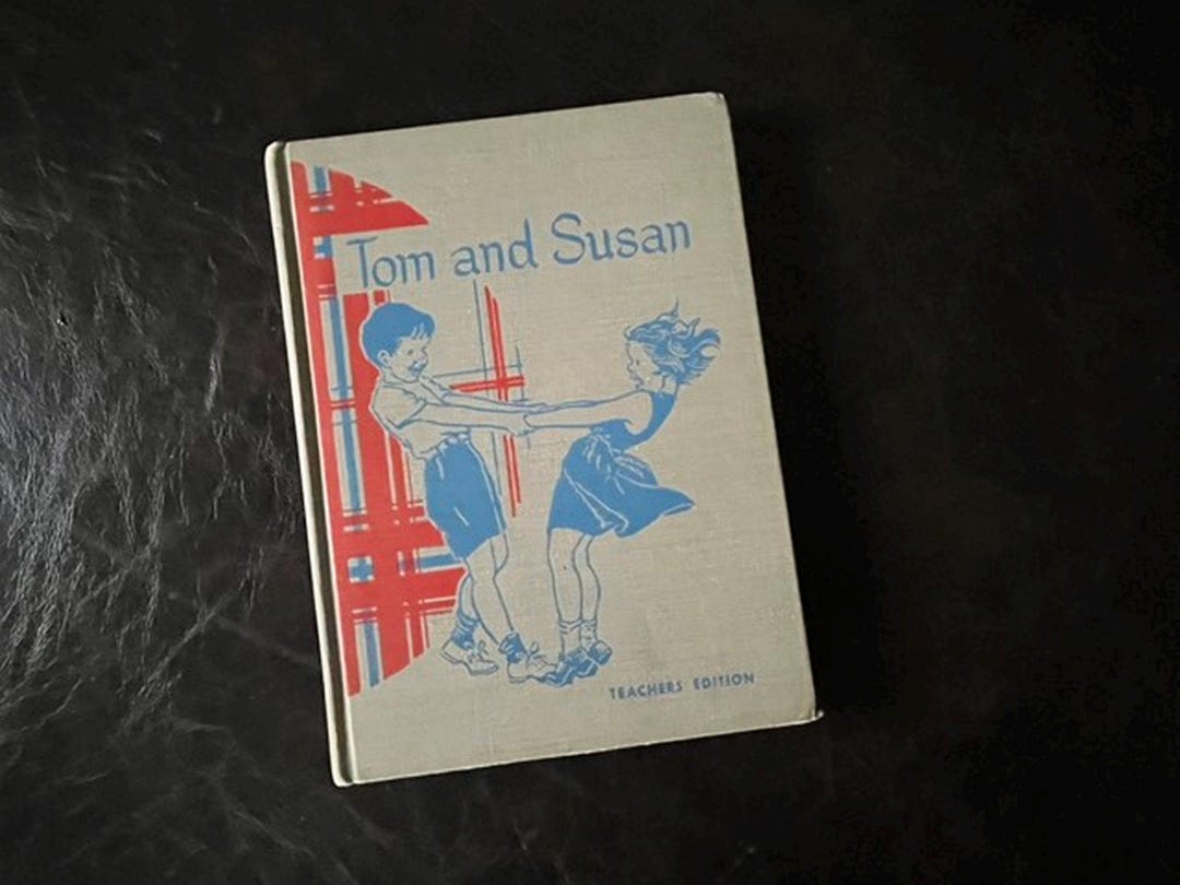 Vintage Elementary School Teachers Edition Book 1951 "tom and Susan ...