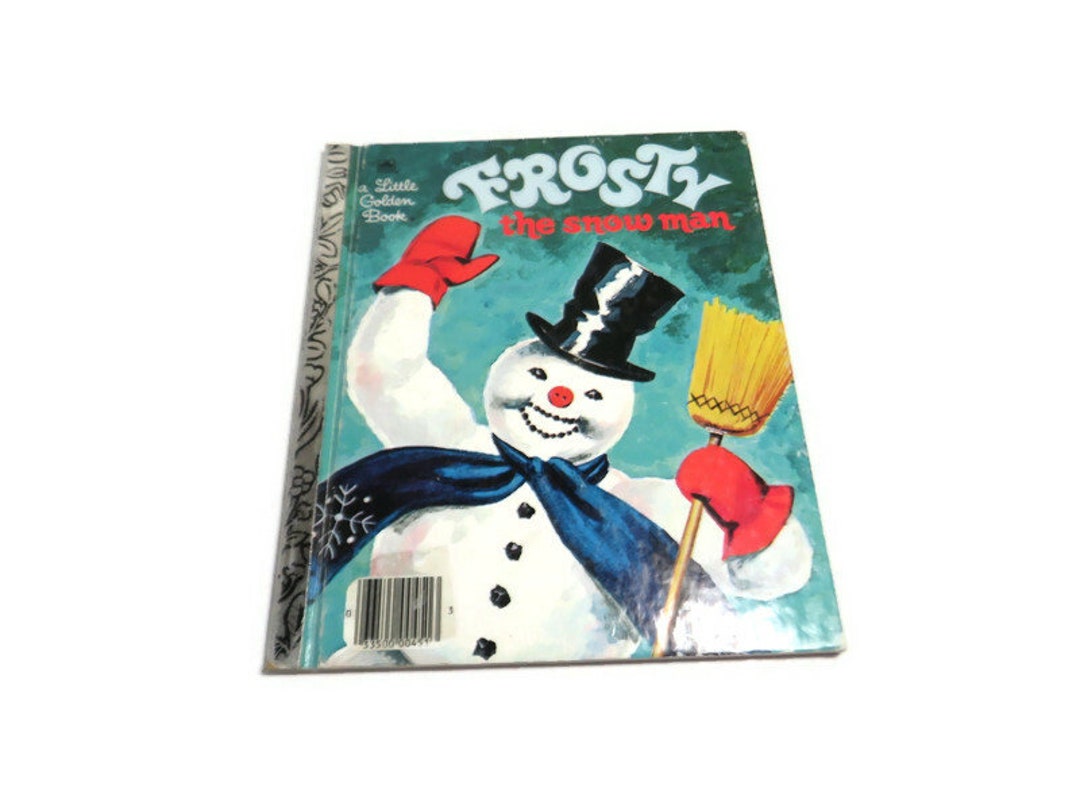 A Little Golden Book "frosty the Snow Man" Vintage Childrens Book #451 ...