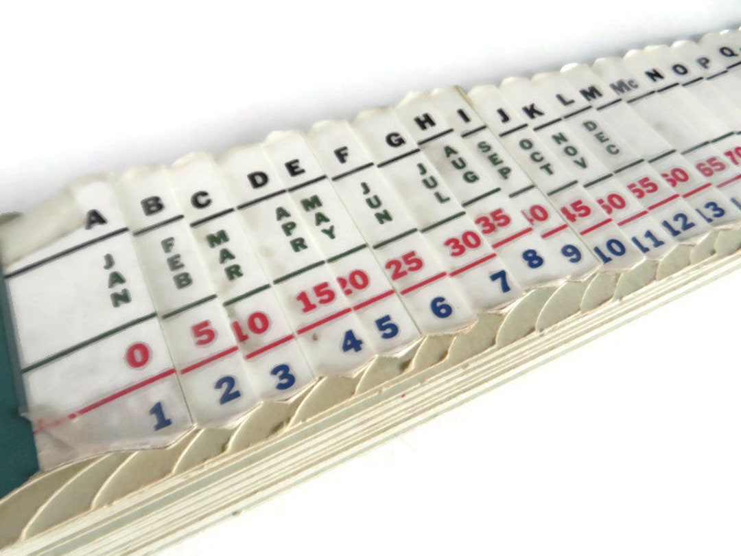 Vintage Amfile Sort-all Sorter A31 Long Desktop File Sorter Old Office ...