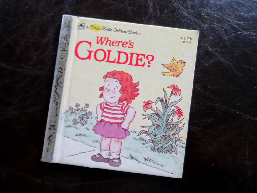 Vintage 1983 Where's Goldie? Book a First Little Golden Book Written ...