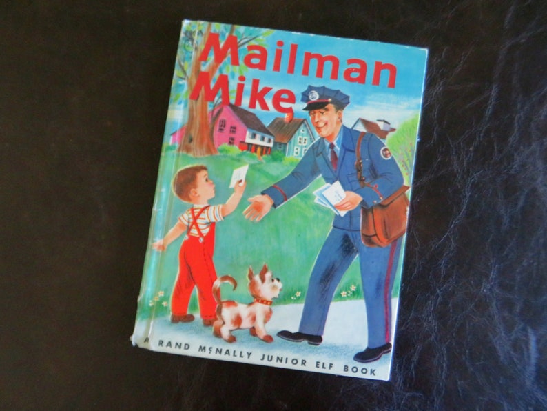 Vintage 'mailman Mike' Book | 1959 Collectible A Rand Mcnally Junior ...