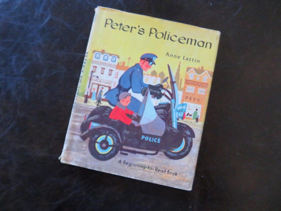 Vintage Book 1958 "peter's Policeman" A Beginning-to-read Book Follett ...