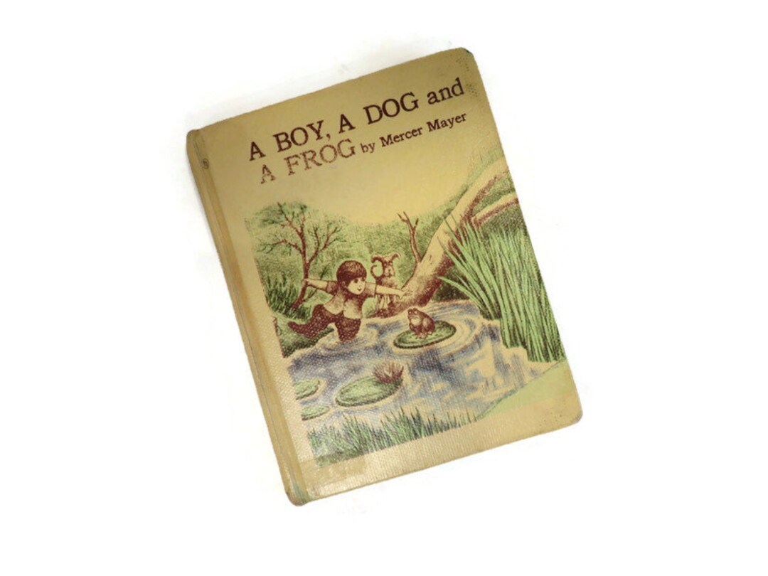 Vintage Book "a Boy, A Dog and A Frog" by Mercer Mayer Small Sized ...