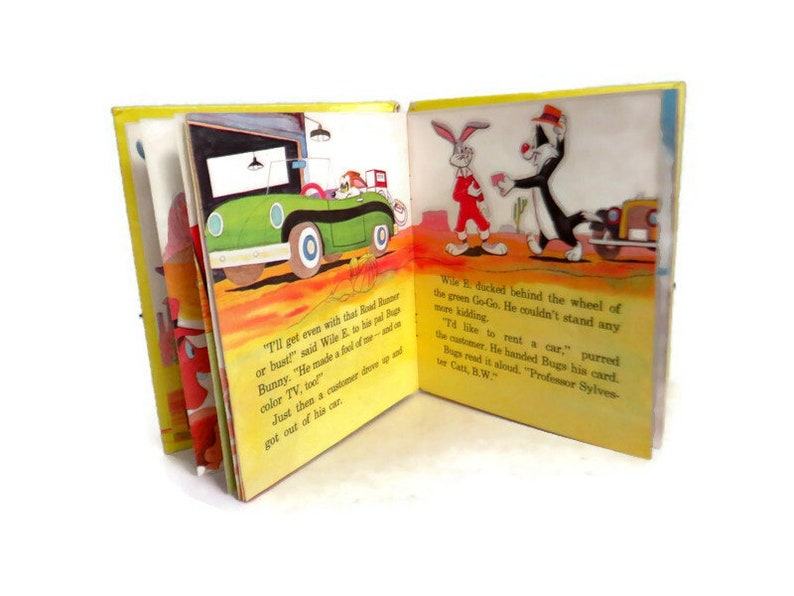 Vintage Whitman "tell-a-tale" Book 1968 the Road Runner and the Bird ...