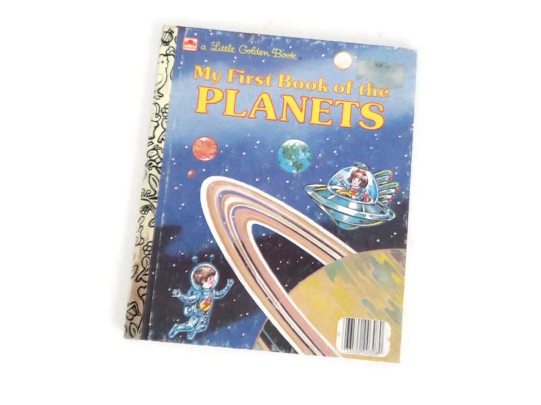 Vintage a Little Golden Book #308-56 "my First Book of the Planets" by ...