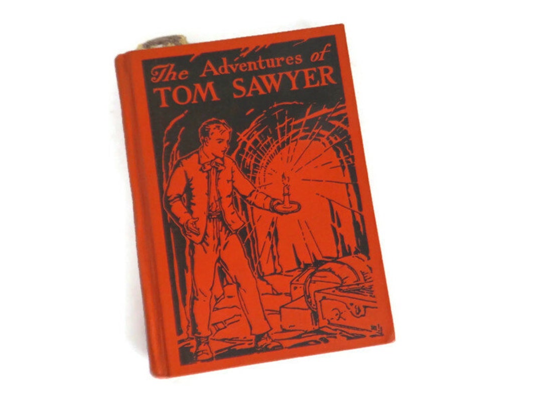 Vintage Book 'the Adventures of Tom Sawyer' 1931 by Mark Twain (samuel ...