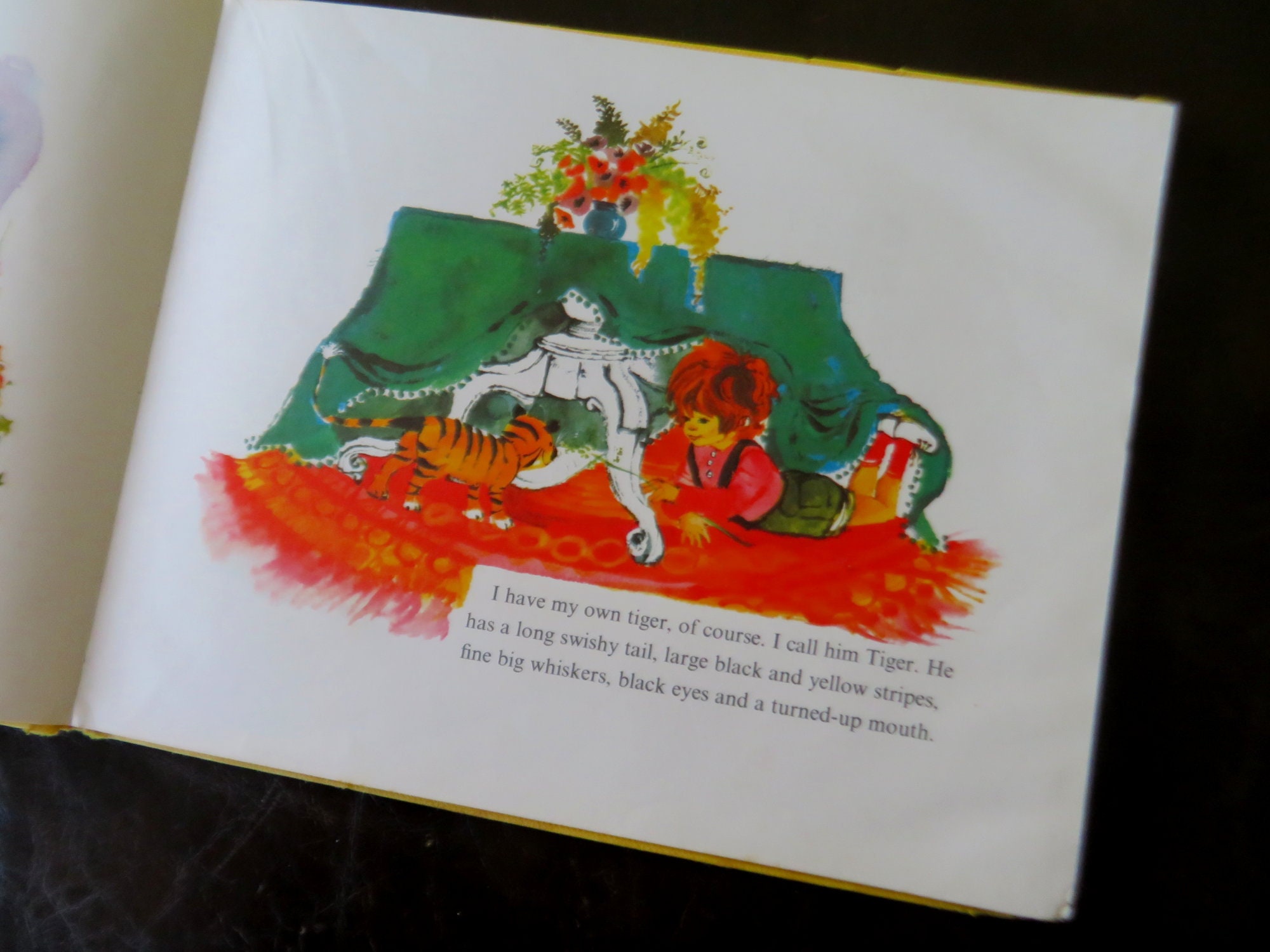 1971 Vintage Book - My Fierce Tiger by James Hepburn Illustrated by ...