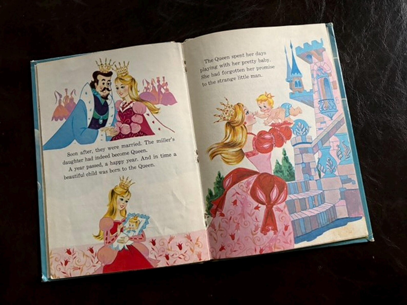 1965 Whitman BIG Tell-a-tale Rumpelstiltskin Book - Etsy