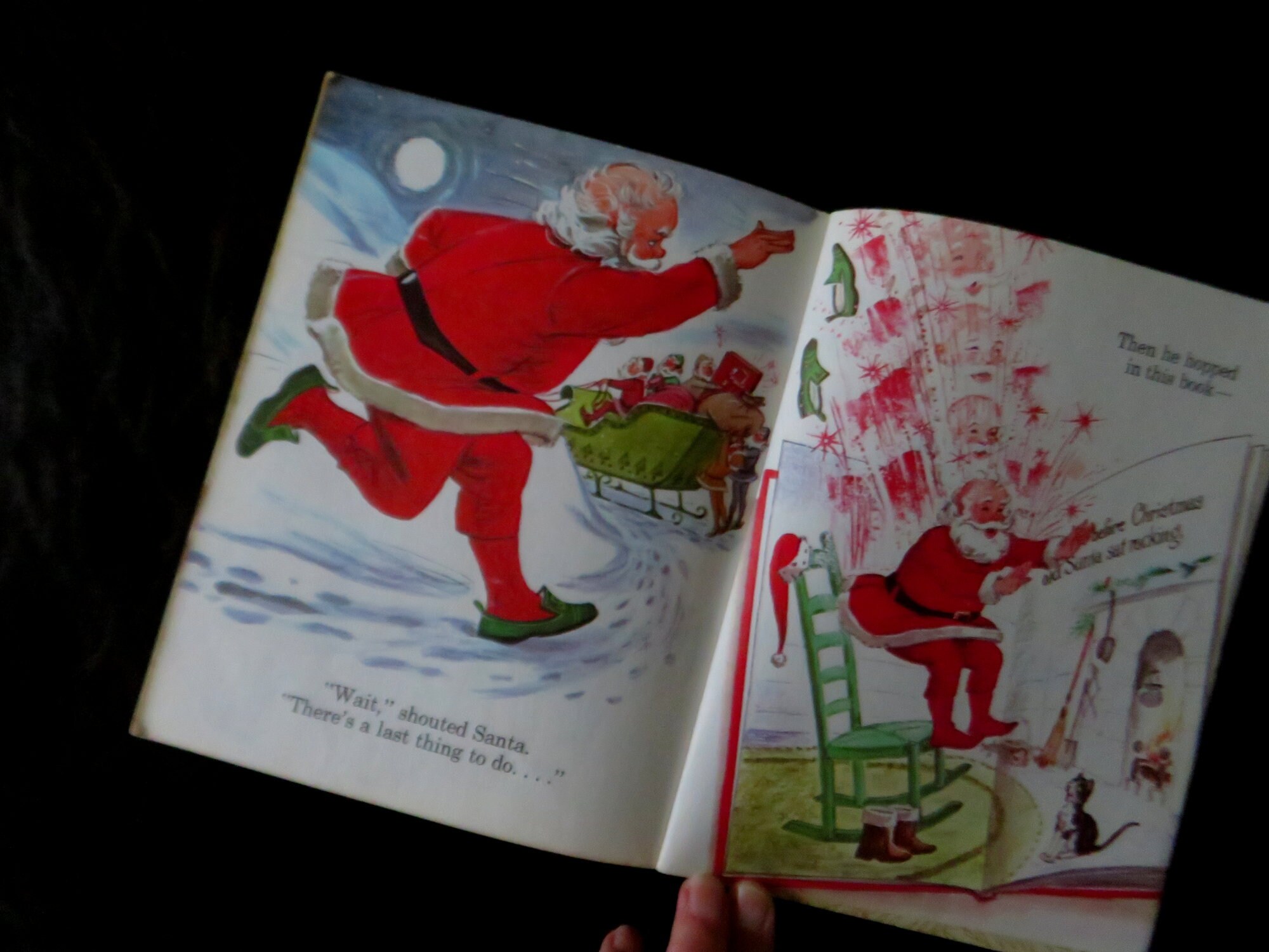Vintage Little Golden Book: Santa's Surprise Book, 1972 Printing - Etsy