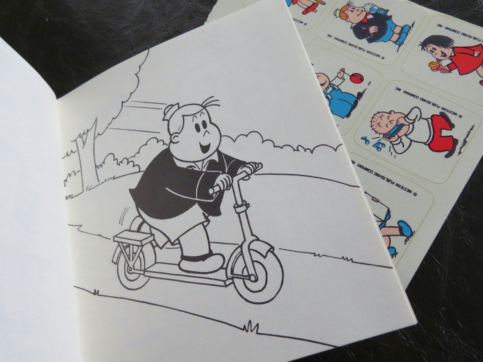 Vintage Little Lulu Coloring Book With Stickers Hallmark 25PF 140-2 ...