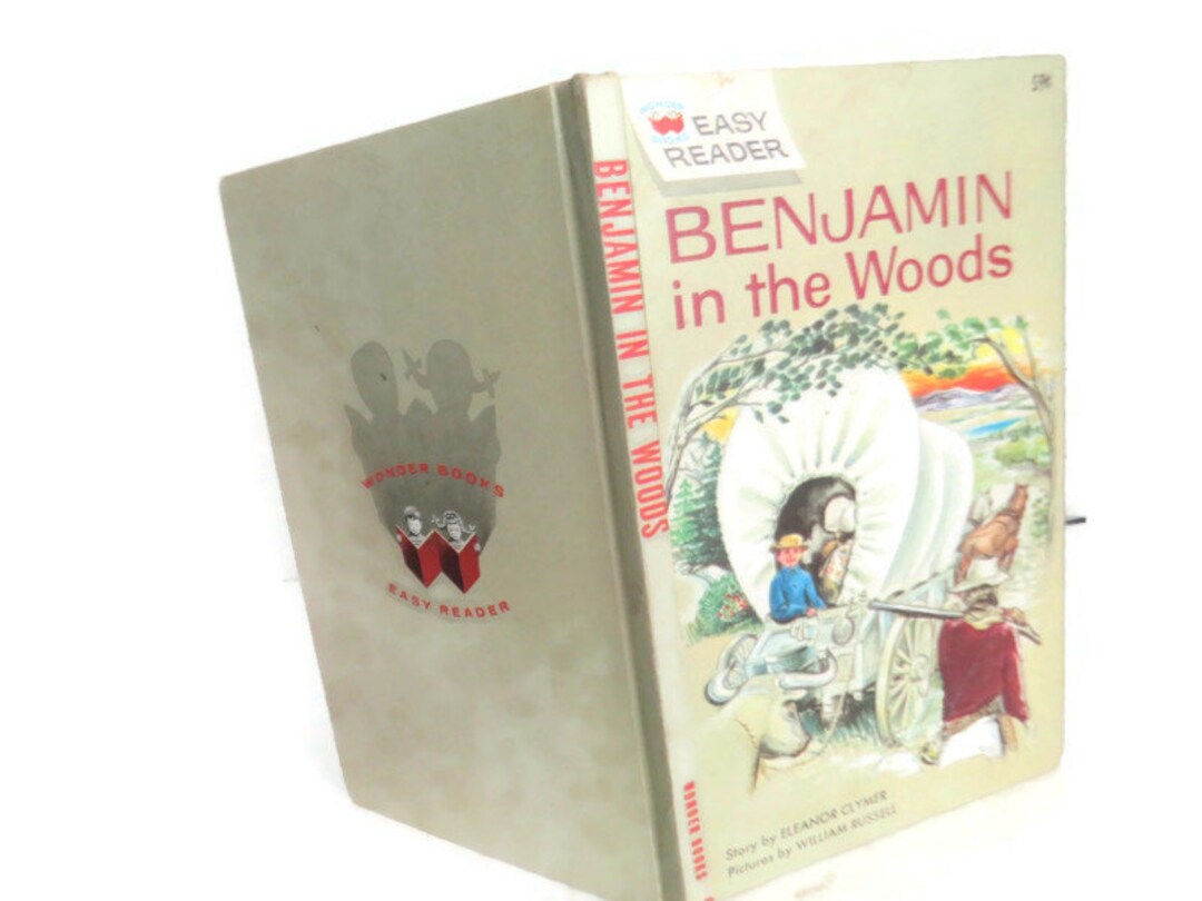 Vintage Wonder Book Easy Reader 1962 "benjamin in the Woods" Book Story ...